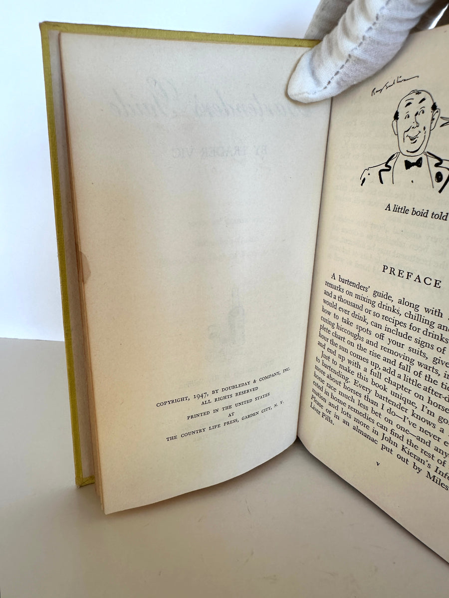 1947 First Edition Bartender's Guide by Trader Vic – Southern Vintage Wares