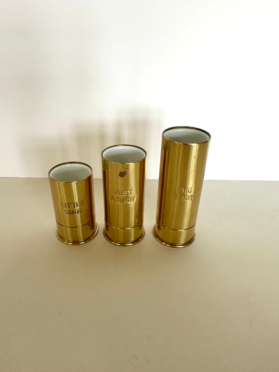 Vintage Brass Shotgun Shell Jiggers Set – Southern Vintage Wares