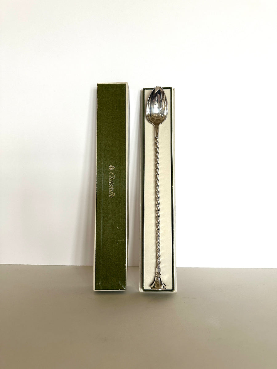 Vintage Christofle Cocktail Muddler Spoon (original box) – Southern ...