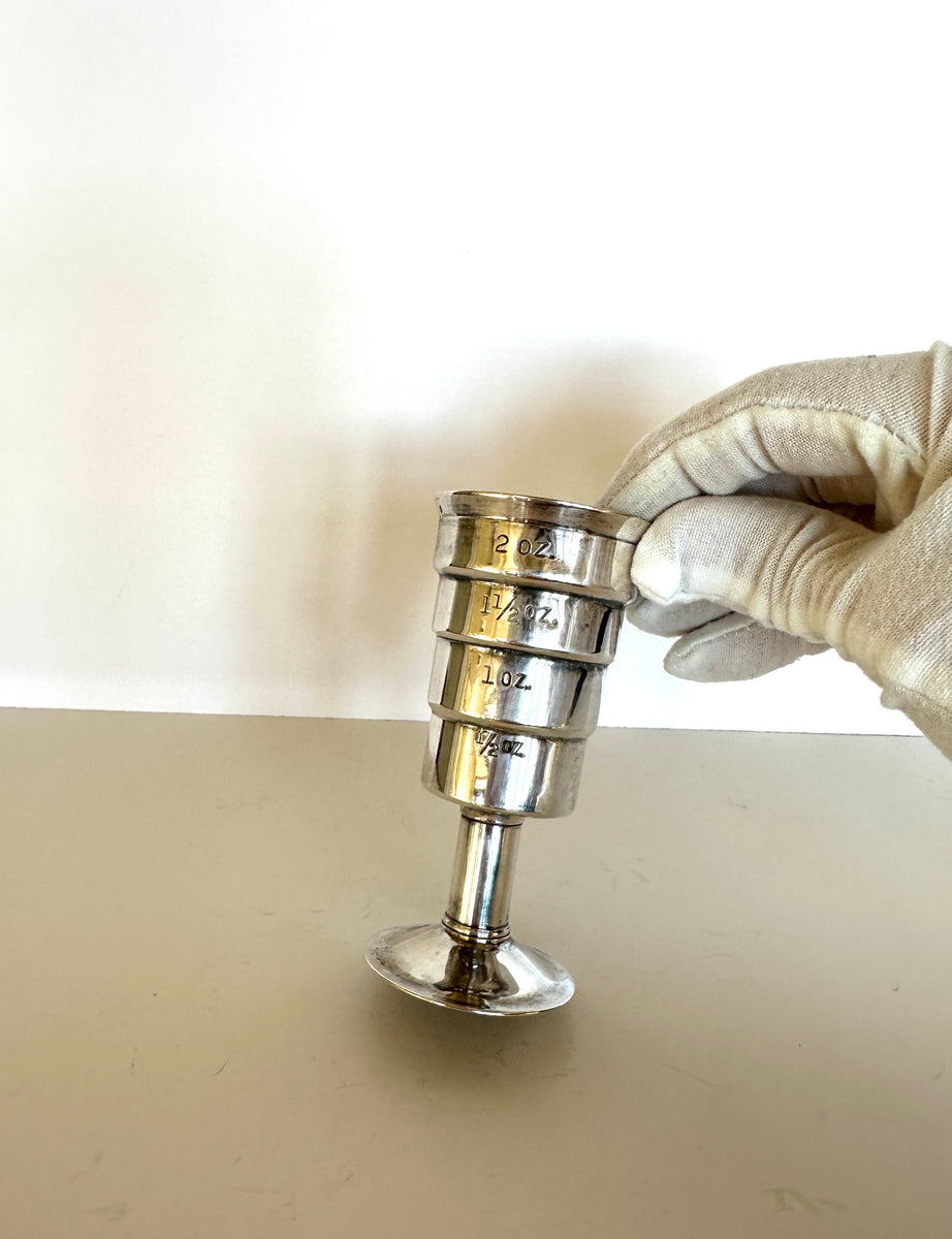 Napier Mechanical Handle Stepped Jigger – Southern Vintage Wares