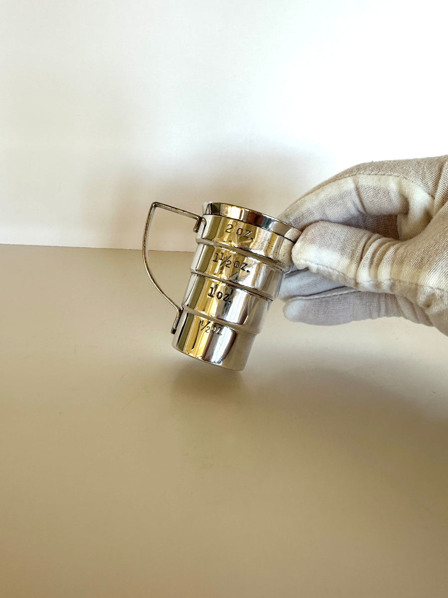 Vintage Napier Stepped Graduated Jigger – Southern Vintage Wares