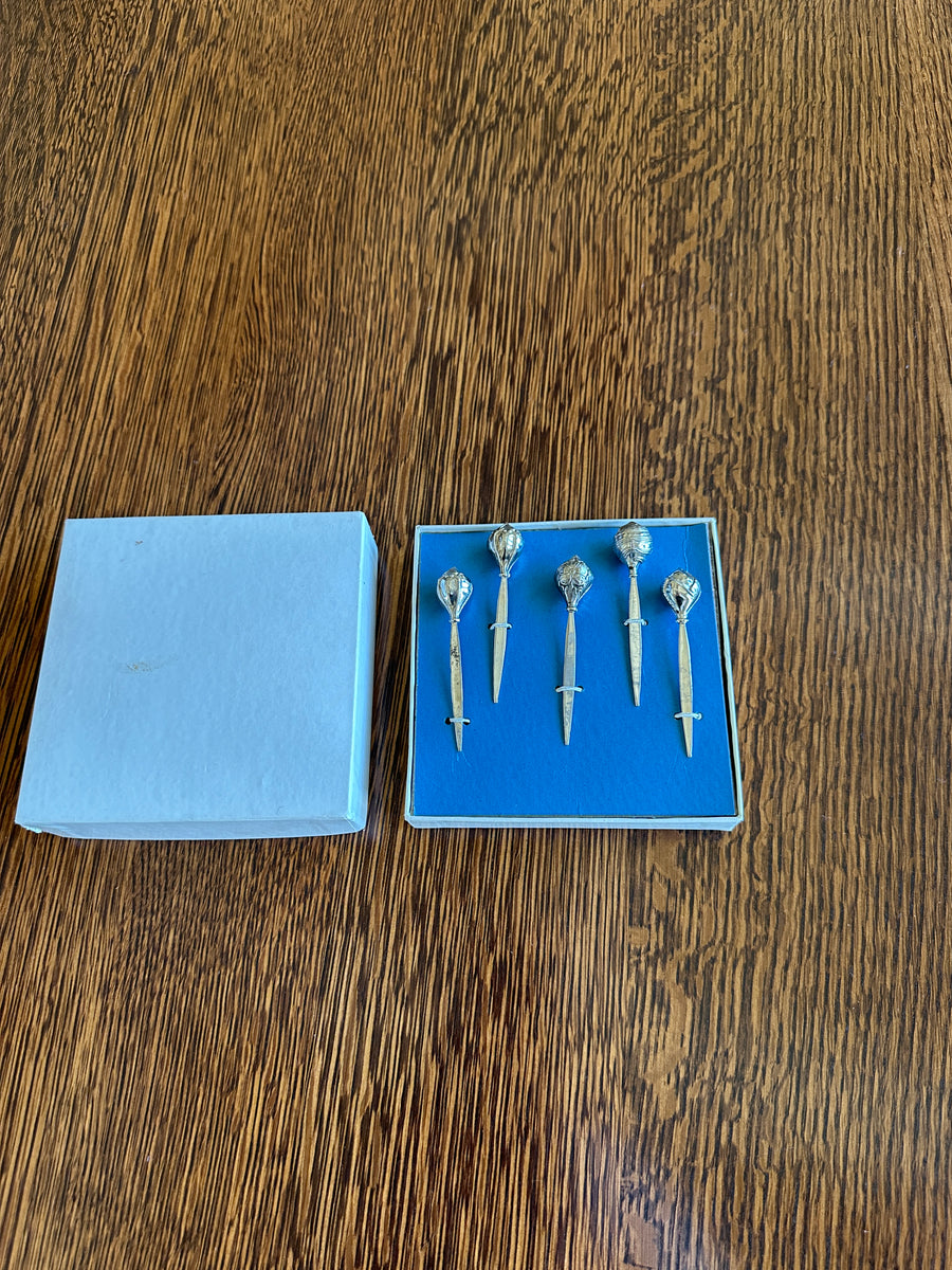 Silver Cocktail Picks (in original box) – Southern Vintage Wares