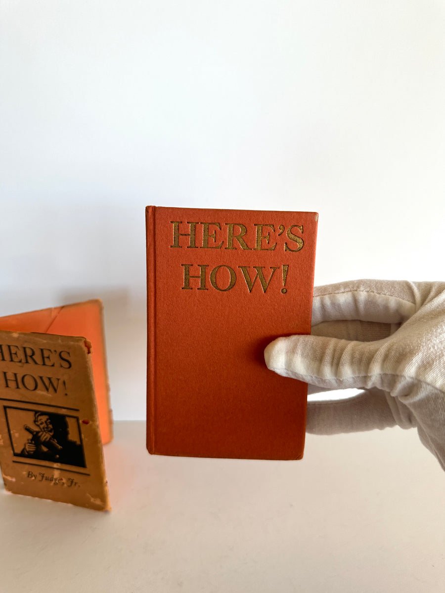 1928 "Here's How" by Judge Jr. Vintage Cocktail Book – Southern Vintage ...