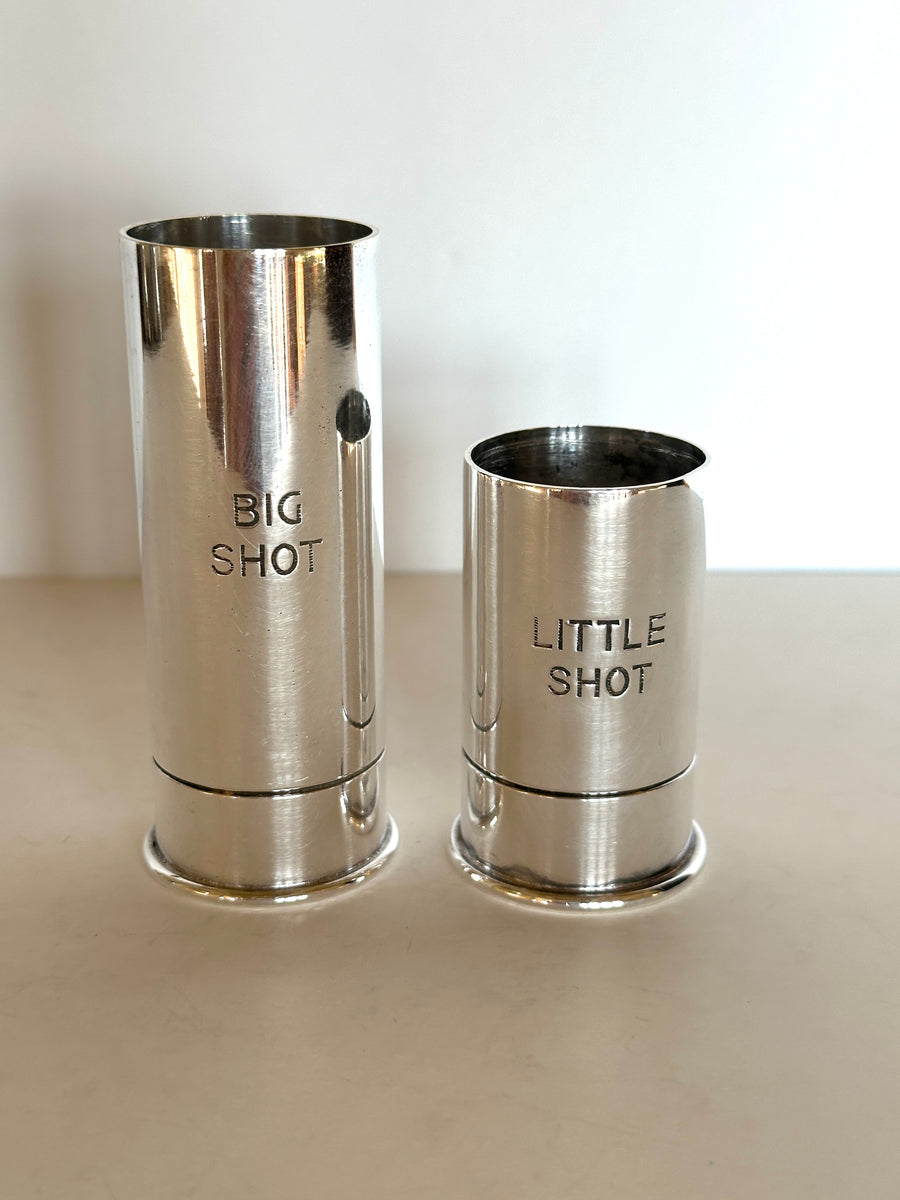 Figural Shotgun Jiggers Set, (1 oz, 2 oz) – Southern Vintage Wares