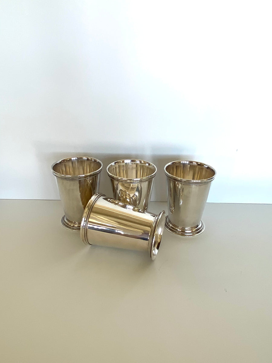 Silver Julep Cups by Patrick Henry (4) – Southern Vintage Wares