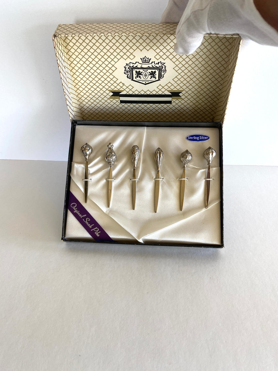 Vintage Sterling Silver Cocktail Picks – Southern Vintage Wares